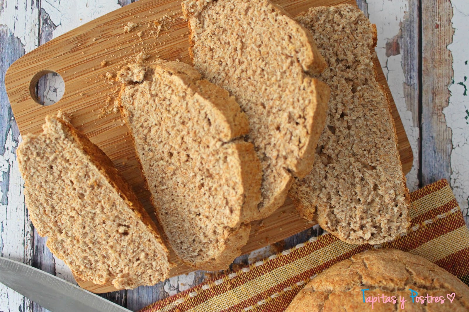 Tapitas y Postres: Pan integral