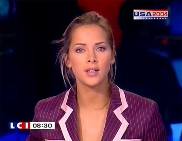 PICOLO designs: French Mélissa Theuriau News Reporter in Sexy Looks