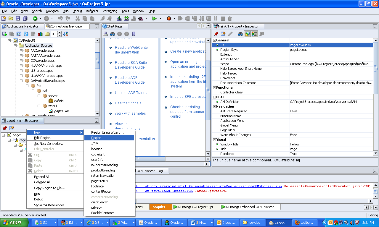 R12 Oracle Apps: How to Create OAF Page