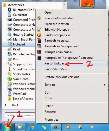 Cara Membuat Program tetap di Taskbar - Pin dan Unpin | Boy803