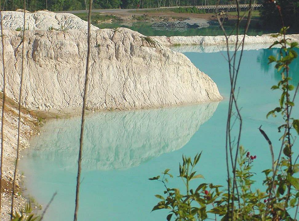 IMAGES OF OUR PAST - OLD KAOLIN PIT - U.S. HIGHWAY 441 AT BIG SANDY ...