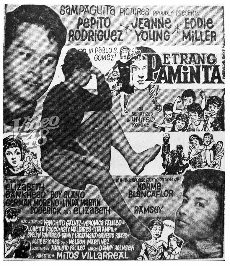 Video 48: THE SIXTIES # 1460: JEANNE YOUNG (IN THE TITLE ROLE), PEPITO ...