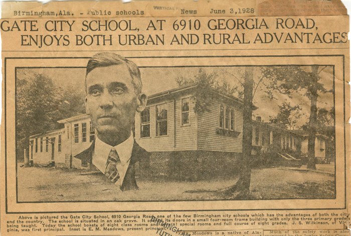 Historical Newspaper Articles Covering Birmingham's Elementary Schools ...