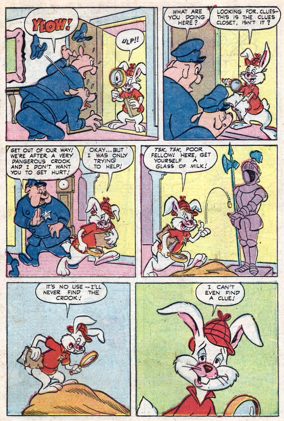 Four-Color Shadows: Dum Dum, the Dumb-Bunny-1954