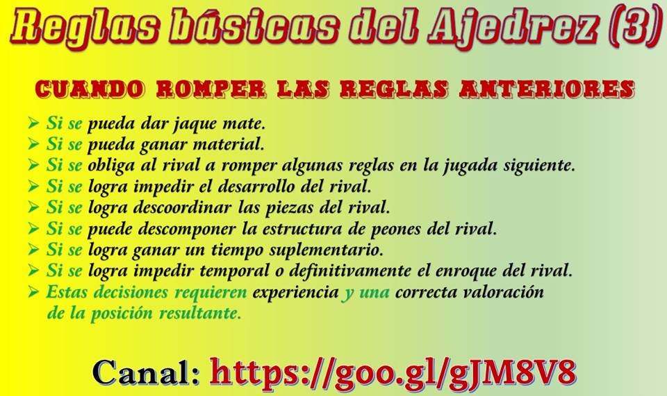 Reglas Del Ajedrez