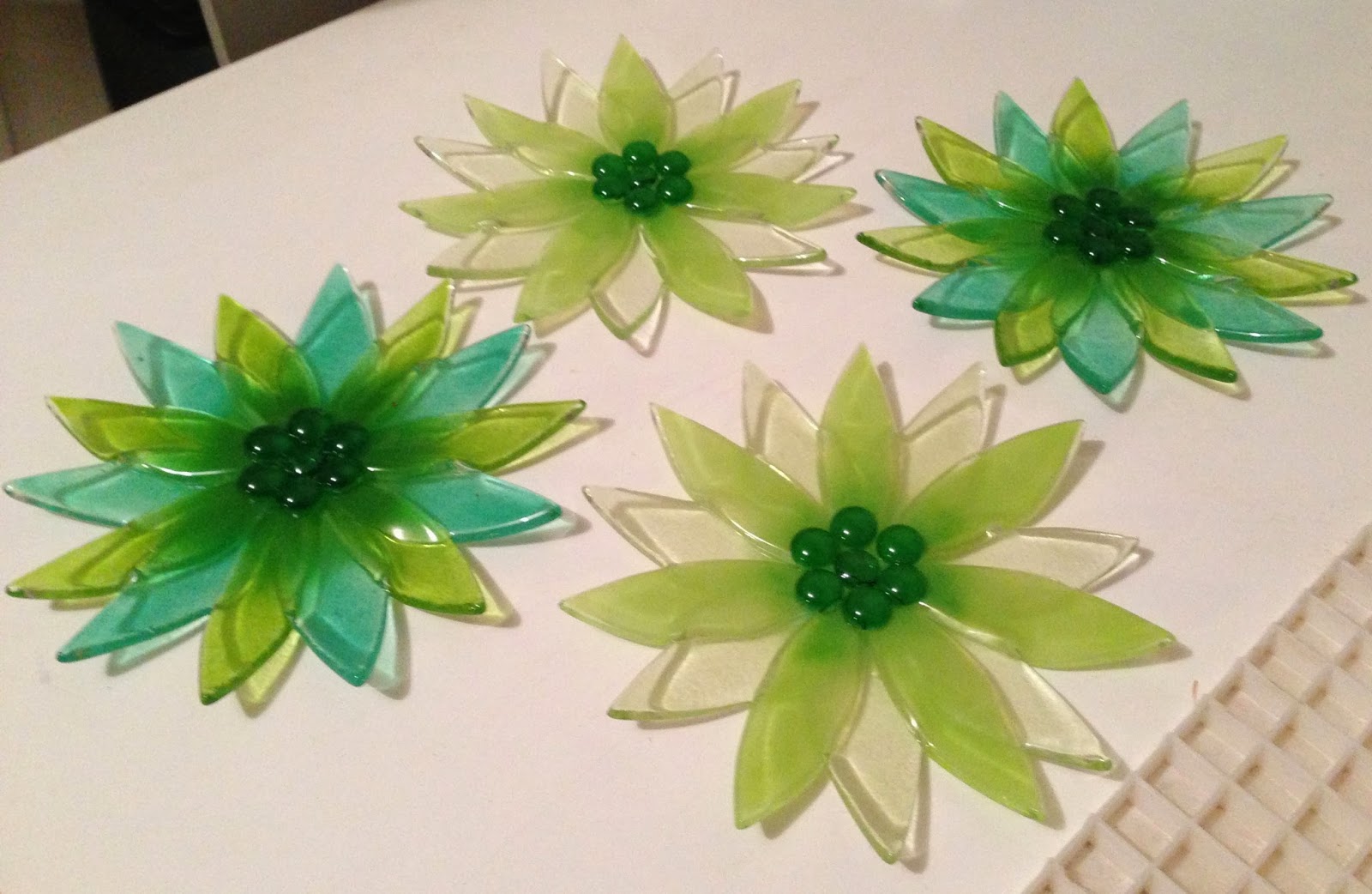 Fused Glass Flower Patterns