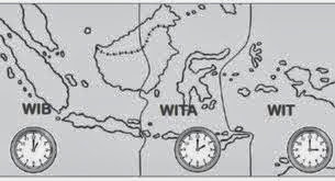 Pembagian Wilayah Waktu Di Indonesia - Artikel Ampuh
