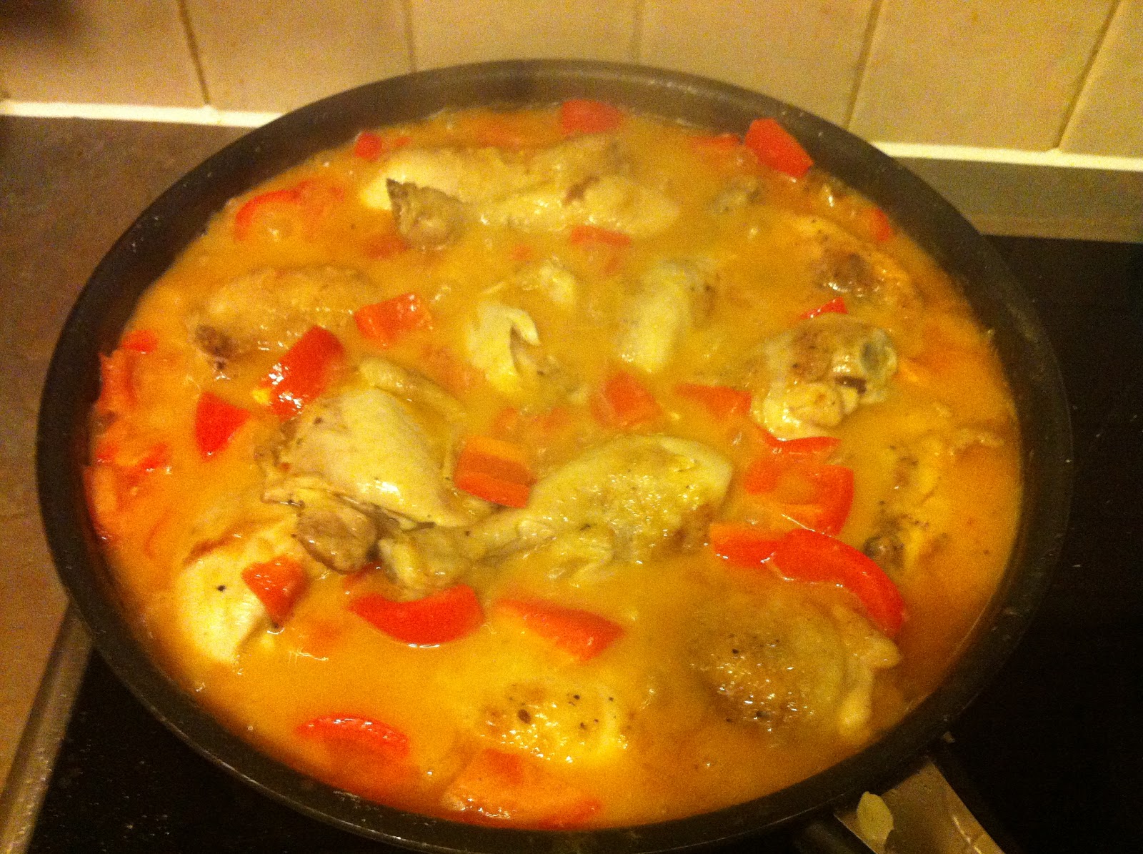 Don Victor's Homemade Spanish Cuisine: 9 - CHICKEN CHILINDRON (POLLO AL ...