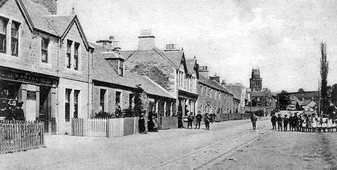 Tour Scotland: Old Photographs Scone Village Perthshire Scotland