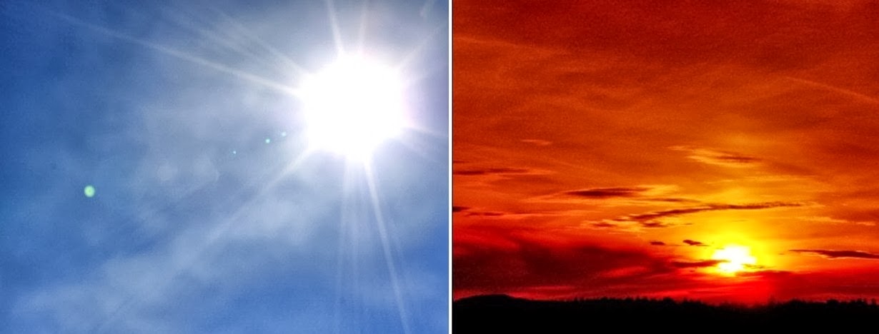 Mengapa Langit Siang Terlihat Biru dan Langit Senja Terlihat Jingga ...