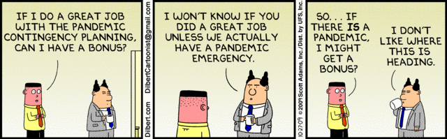 Dilbert Disaster Recovery Plan