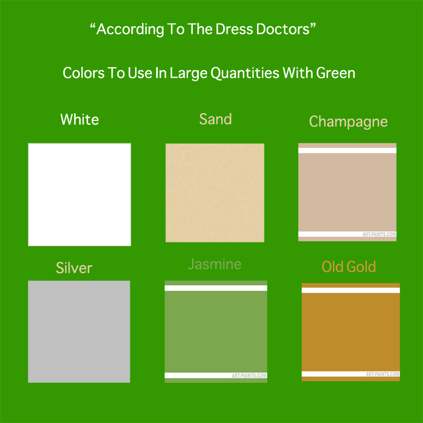 The MeadowTree Journal: The Dress Doctors' Color Charts
