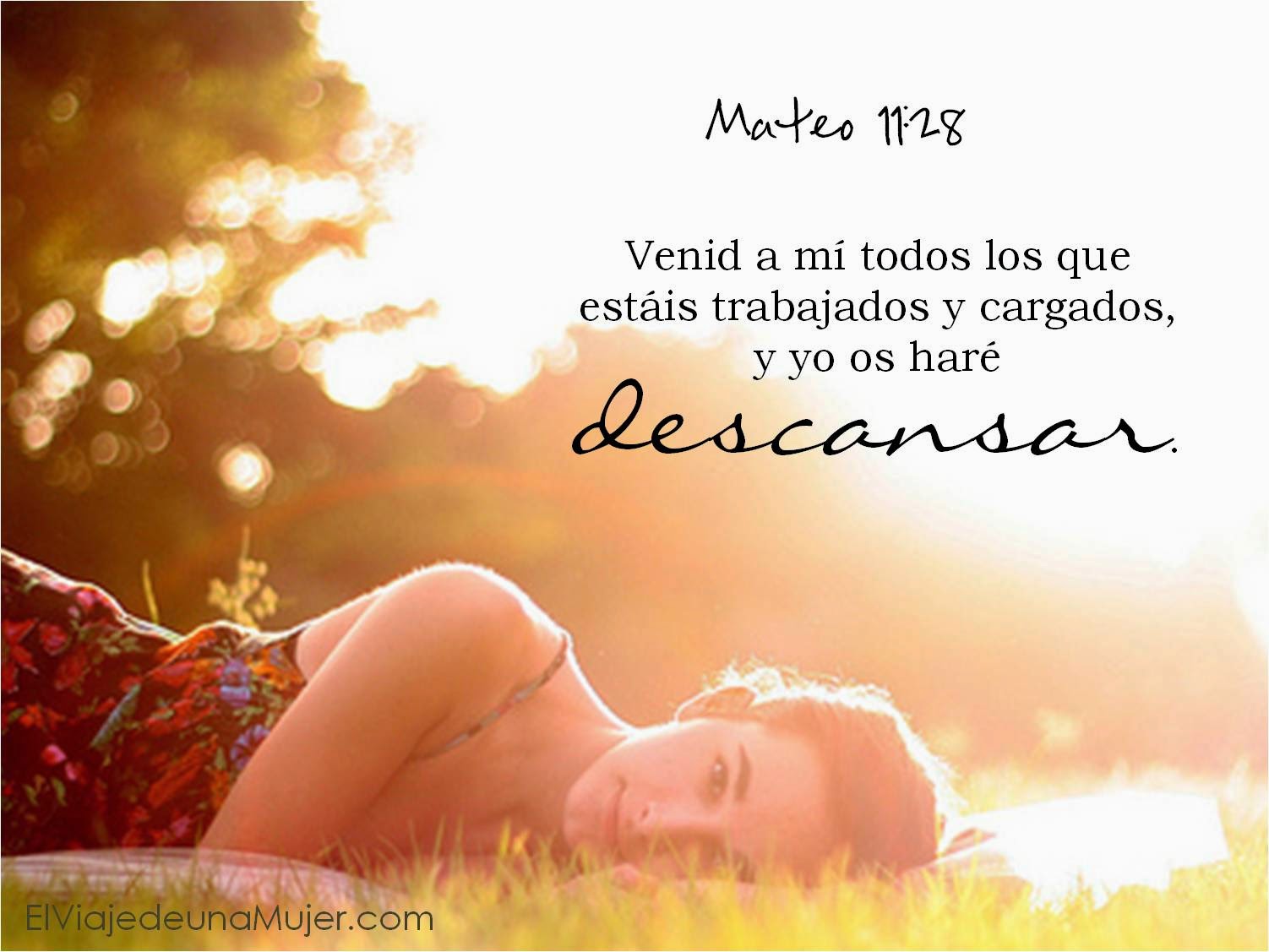 Mujer eres Libre y exitosa: DESCANSA EN DIOS