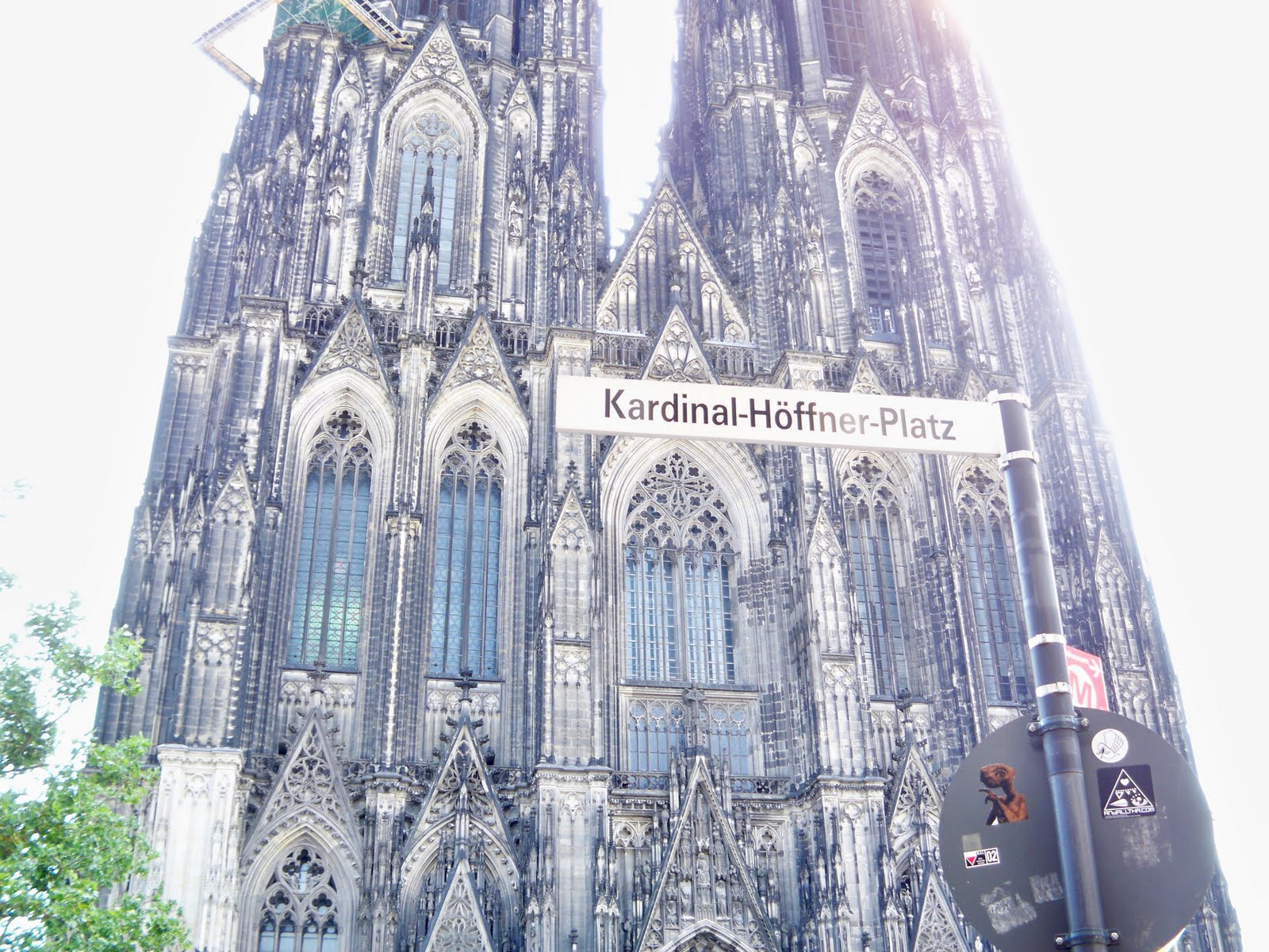 Goofy in Germany: Kohn (Cologne) Germany 6-2011