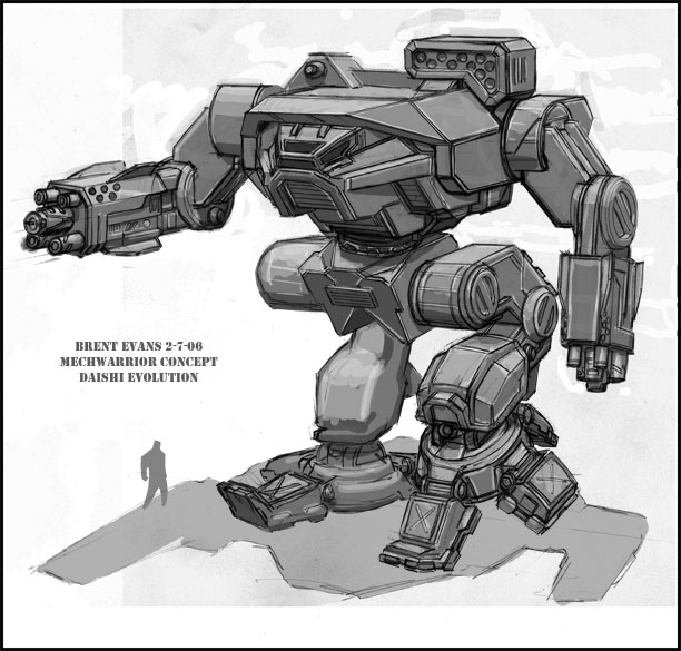 Mechwarrior Concept Art