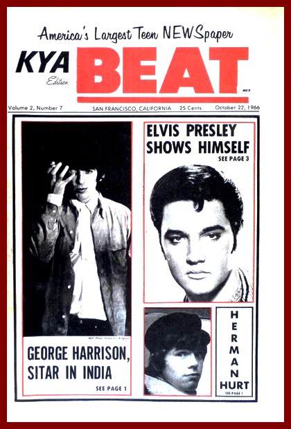SIXTIES BEAT: George Harrison, Elvis Presley,