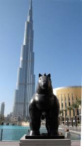 Architecture / Arquitectura: Caballo de Fernando Botero, en Dubai.