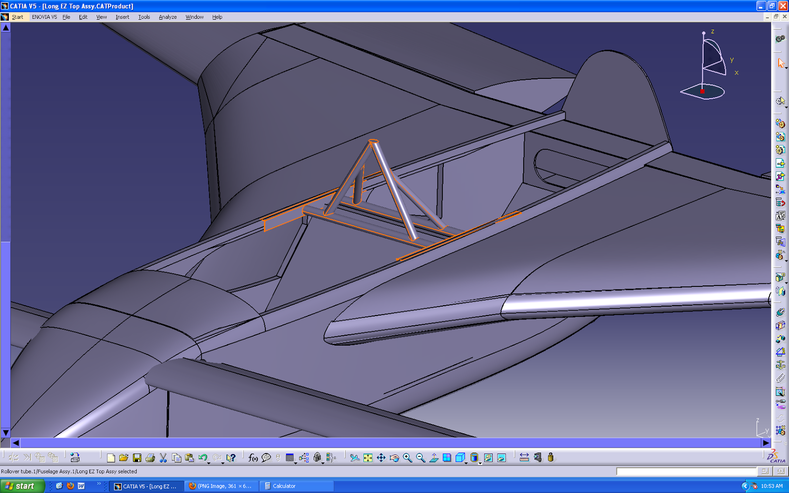 The Long EZ Build: Chapter 8: Rollover structure and seat belts