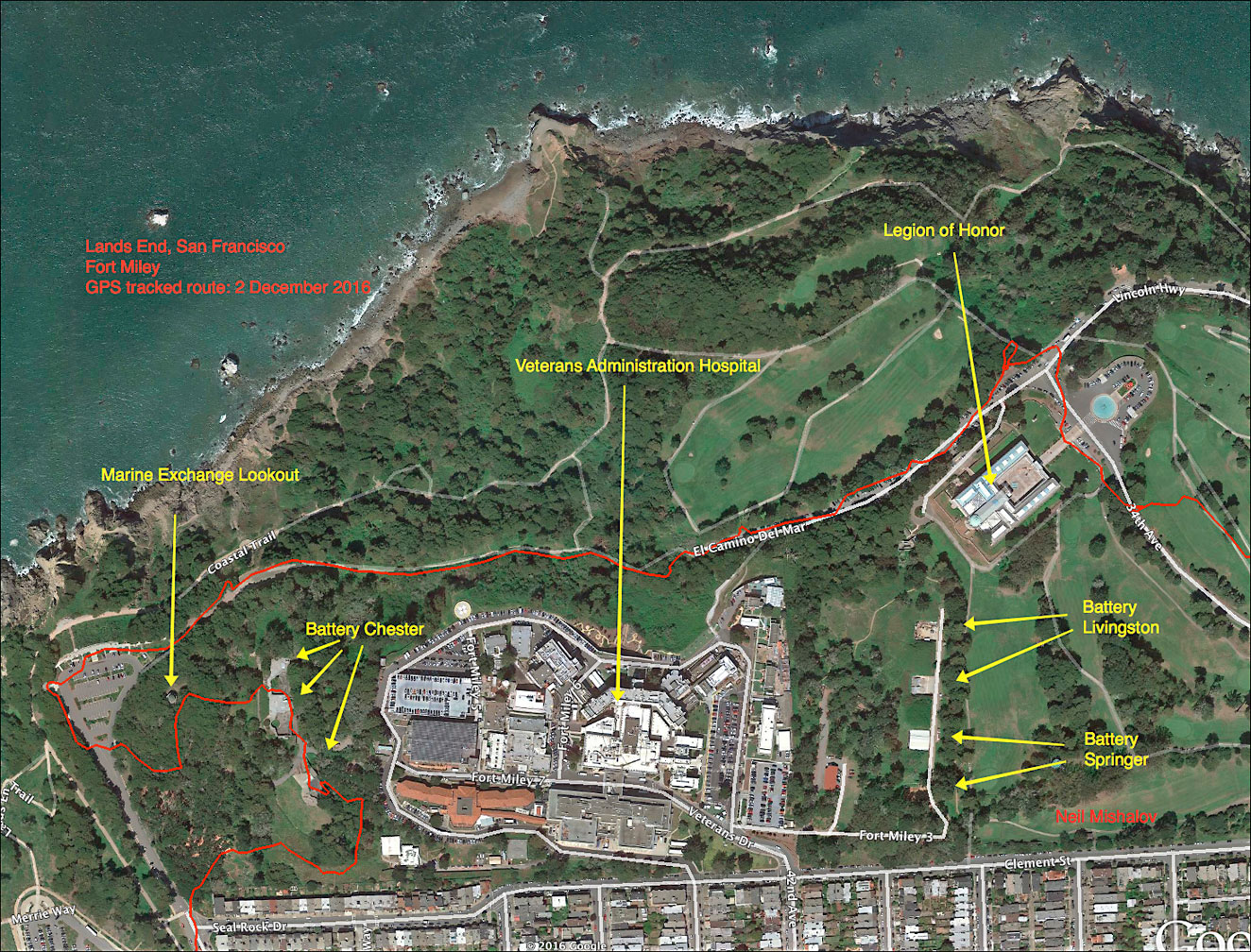 San Francisco Bay Area Photo Blog: Fort Miley, San Francisco: 2 ...