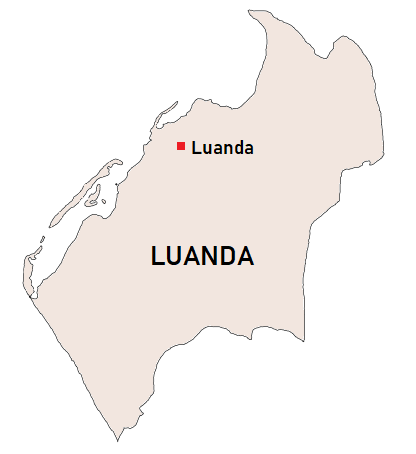 Blog de Geografia: Mapa de Luanda (província), Angola