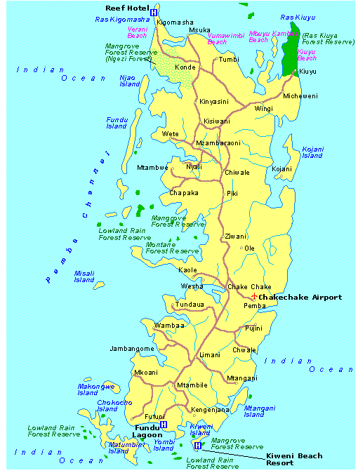 Island of Pemba(Water sports and nature) | Travel2Africa Tanzania&Kenya ...