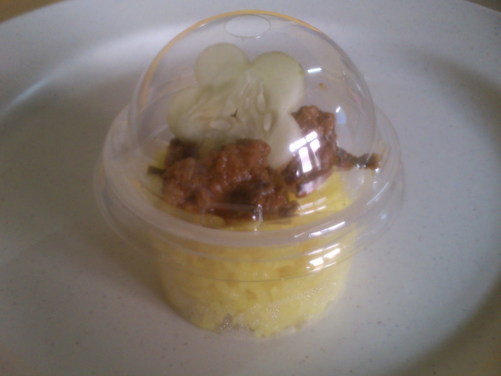 Mini Pulut Kuning dan Oreo Cupcake