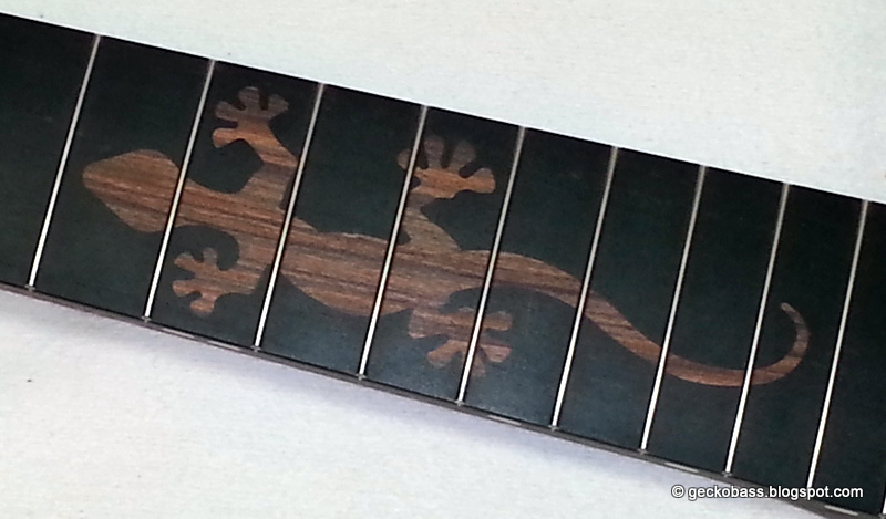Creating a Warmoth Gecko 5-String Bass Guitar: March 2013