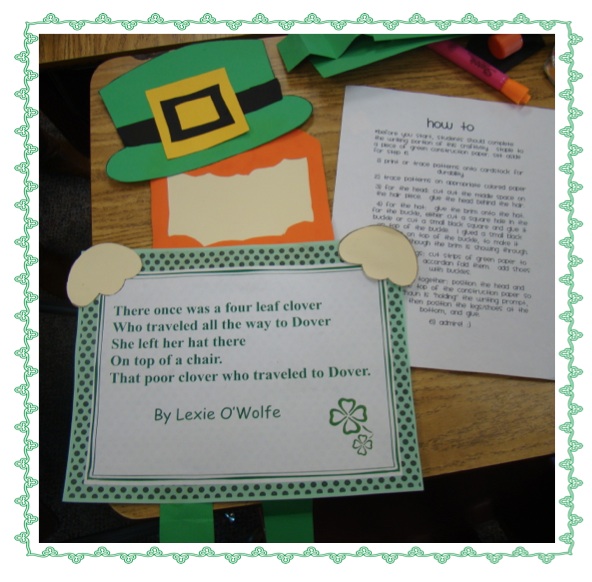 A Full Classroom: Limerick Leprechauns