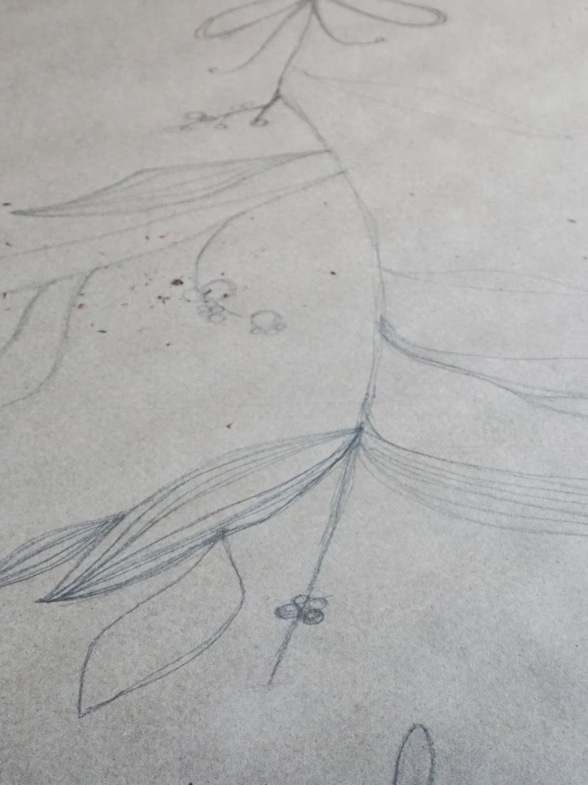 {Jessica Stout Design}: {Holiday Decorating} Day 4: DIY Butcher Paper Art