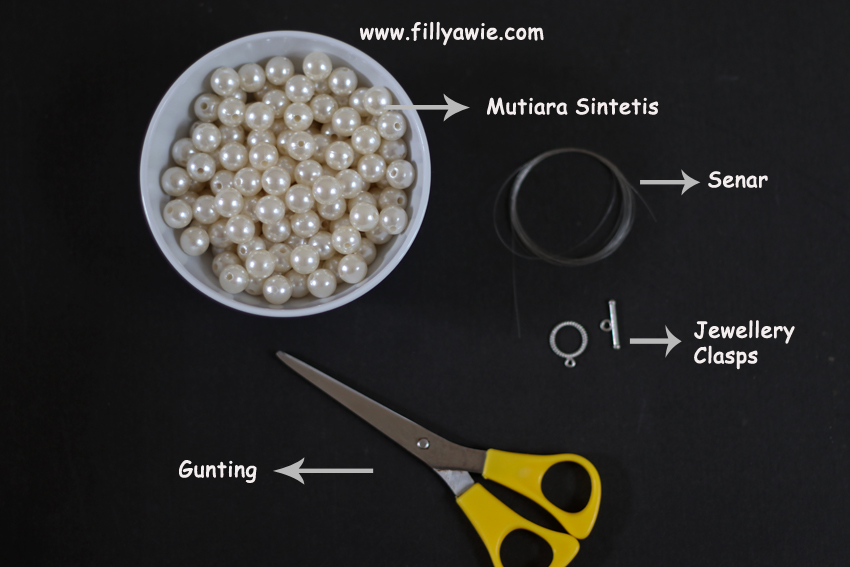 DIY : Cara Mudah Membuat Kalung Mutiara ( Easy Step to Make Pearl ...