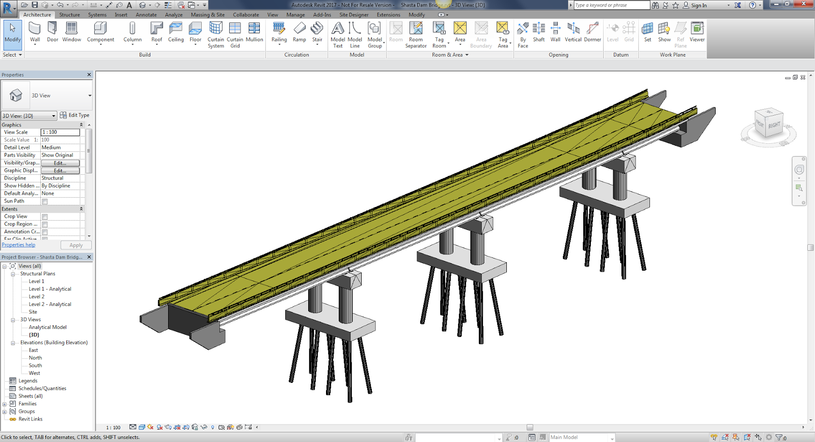 Ideate Solutions: Export a Bridge Model from InfraWorks 360 to Revit ...