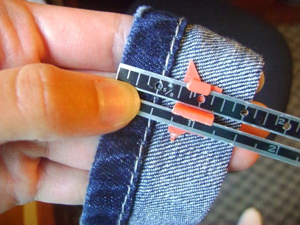 A Living Sacrifice: So Sew! Euro Hem {hemming jeans}