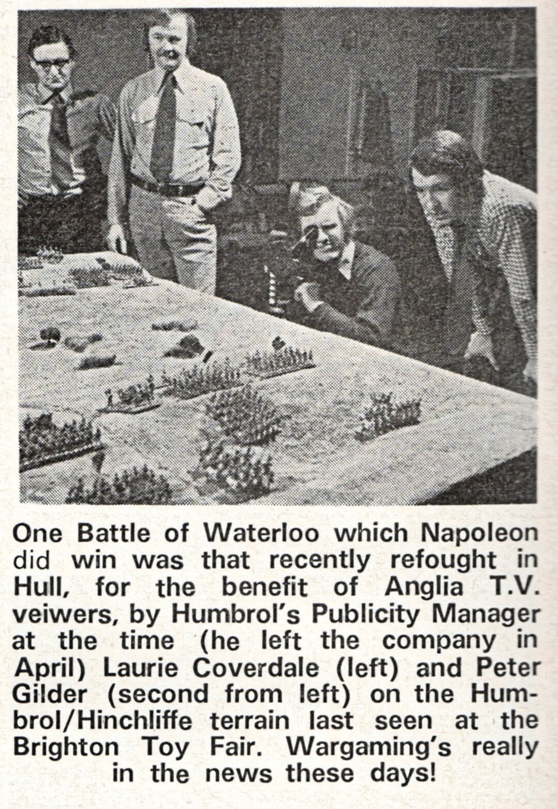 Peter Gilder A life in Wargaming: Hinchliffe Models.