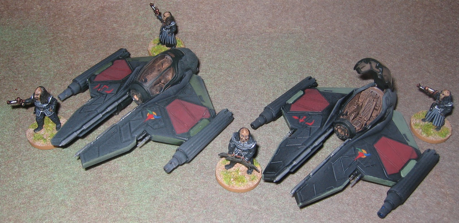 Colgar6 and the Infinite Legion of Toy Soldiers: 28mm Space Fighters ...