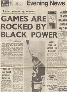 Photo Archives Boston Spr 2013: 1968 Black Power Olympic Salute
