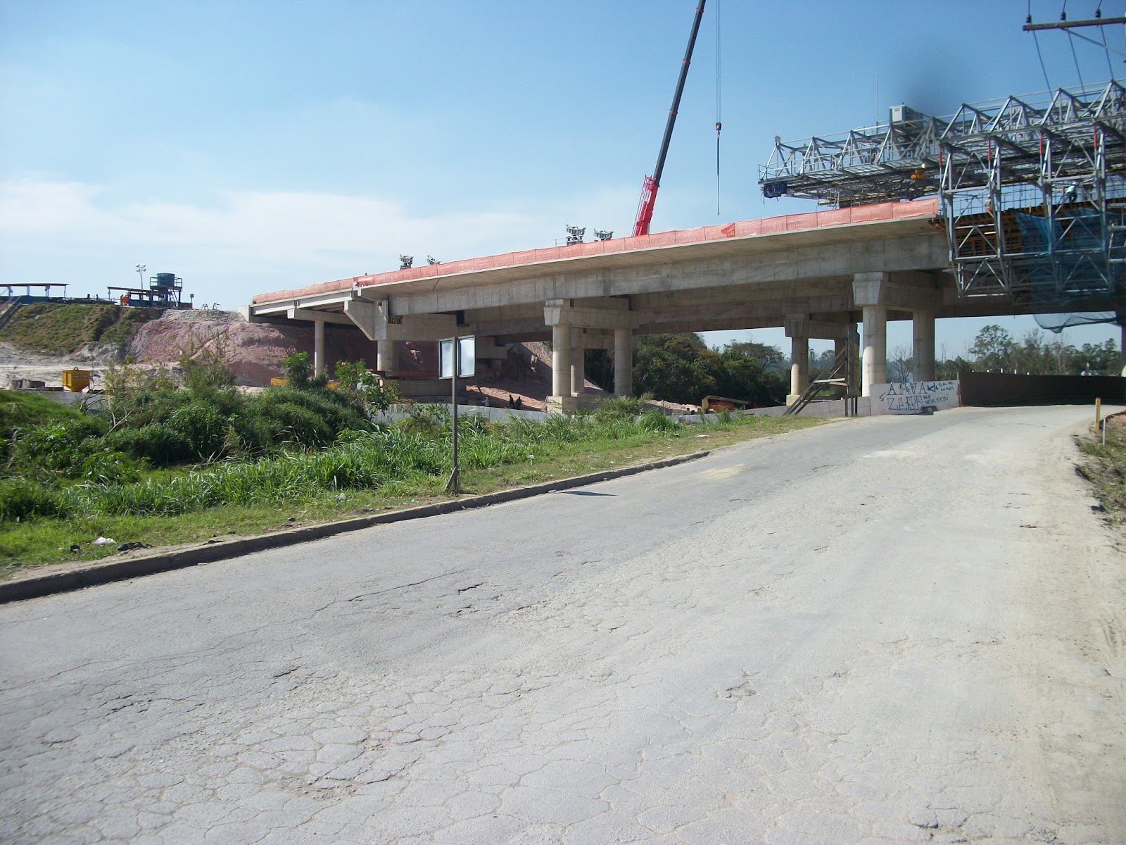 PORTAL BADRA: RODOANEL LESTE: avenida miguel badra fechada novamente. PORTAL BADRA: RODOANEL LESTE: avenida miguel badra fechada novamente.