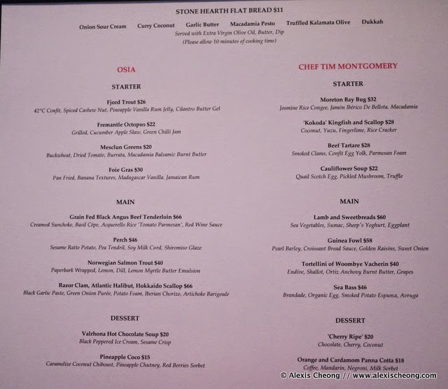 Guest Chef Restaurant Review: Osia Resorts World Sentosa with Chef Tim ...