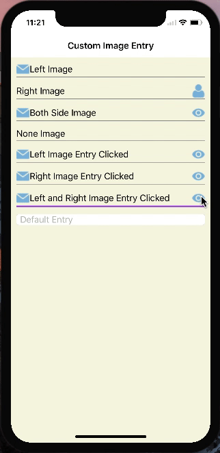 { Xamarin Buddy }: Xamarin.Forms Custom Entry With Image and Password