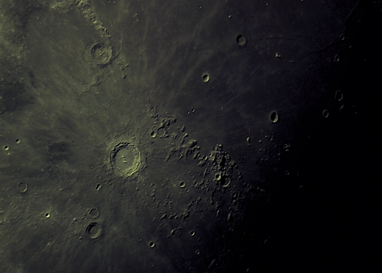 The Jodrell Plank Observatory: Lunar Ejecta Rays