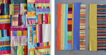 How to make your own striped fabrics! | Mary & Patch