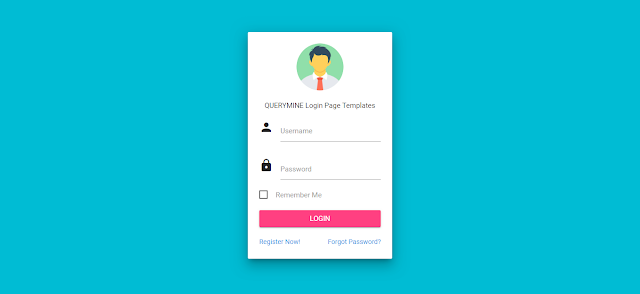 Best Free Login Page Templates - QUERYMINE | QUERYMINE