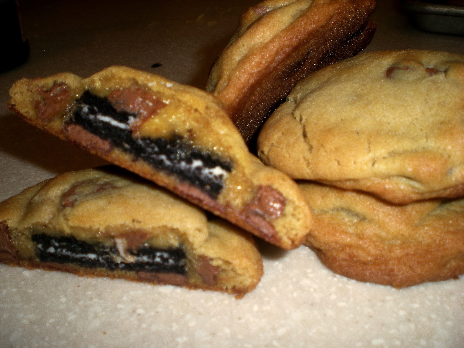 Double Stuff Oreostuffed In A Chocolate Chunk Cookie