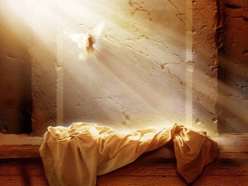 an ebb and flow: Defeating death on Easter morning, 'Christ is Risen ...