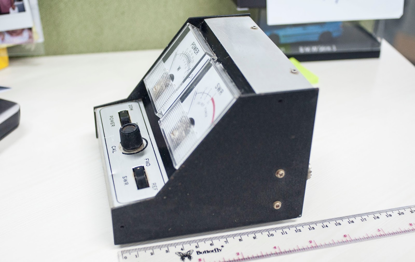 VINTAGE RADIO : HANSEN SWR-POWER METER model FS-5R ( SOLD )