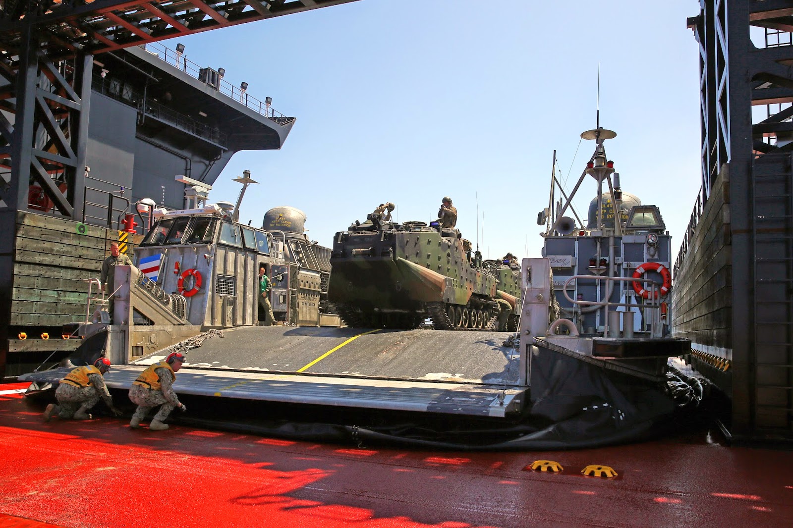 SNAFU!: Ship to Ship transfer tested...photos by Sgt. Sarah Fiocco