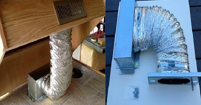 Under Cabinet Toe Kick Ducting Kit