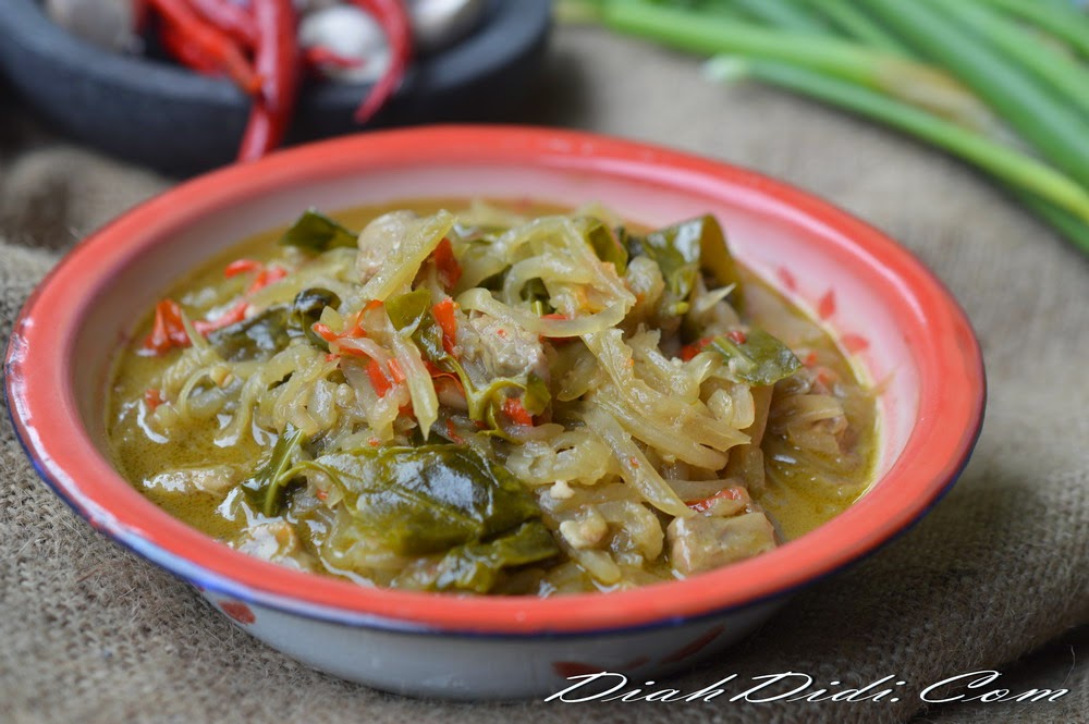 Diah Didi's Kitchen: Lodeh Pepaya Bumbu Iris