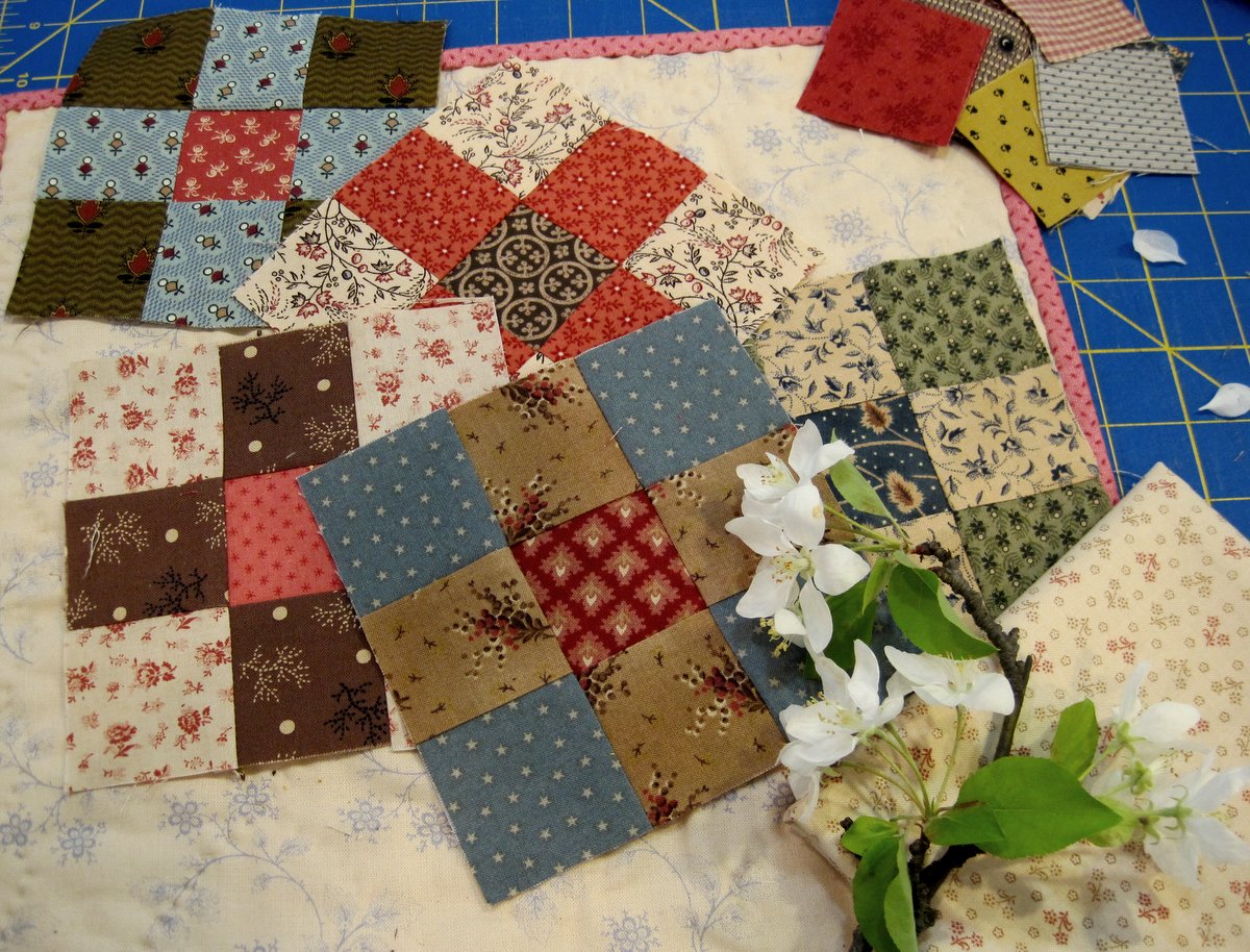 A Sentimental Quilter: I Love Nine Patches