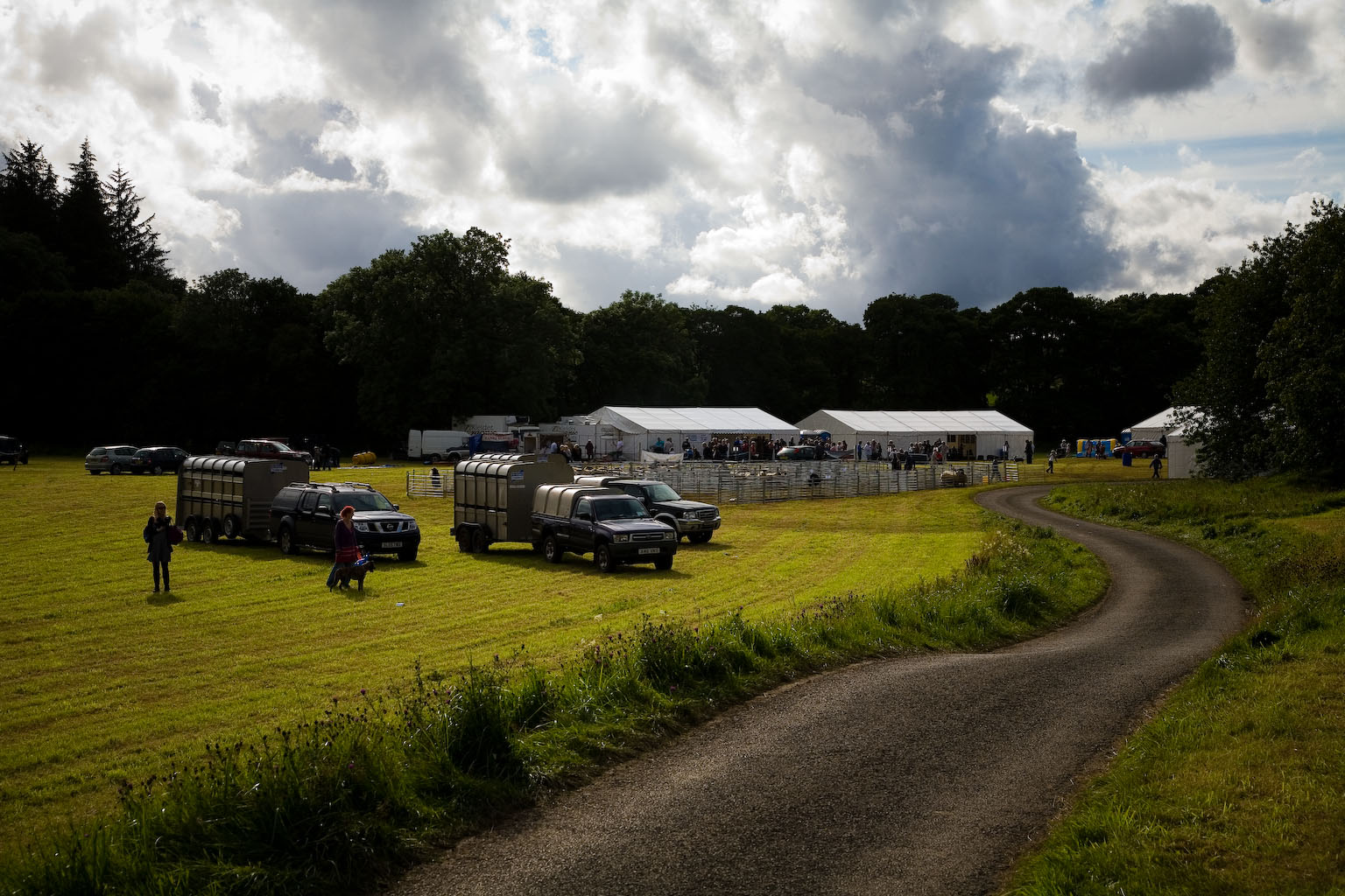 Bellingham Northumberland UK: Falstone Show