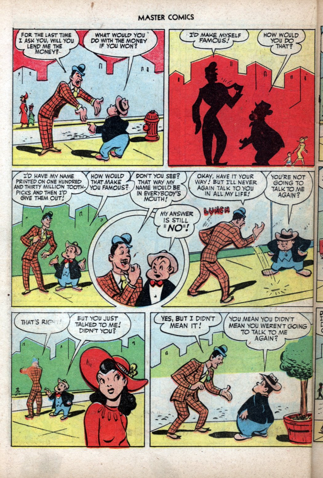 Read online Master Comics comic - Issue #103